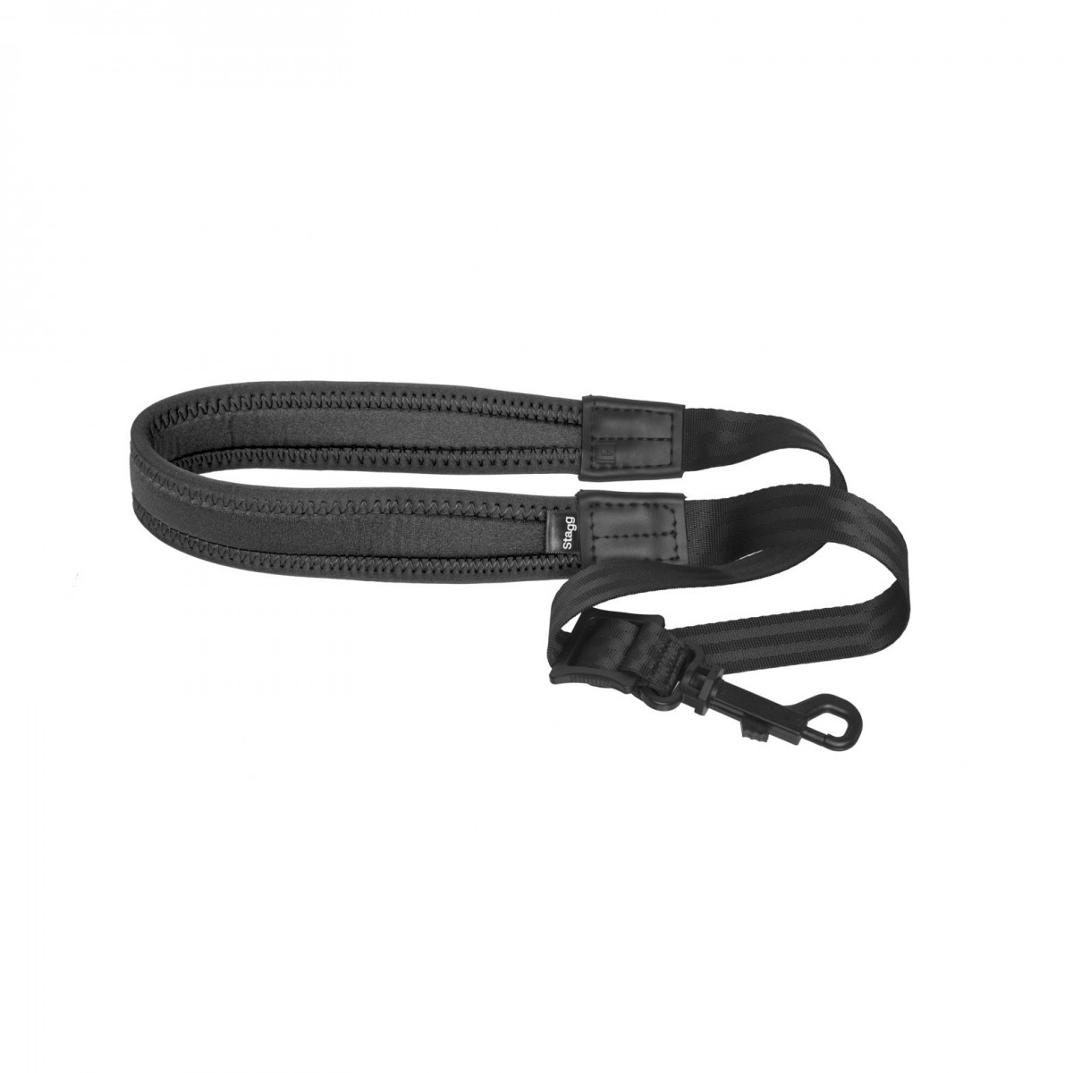 OFFLINE Stagg Adjustable Easy Saxophone Strap, Black at Gear4music
