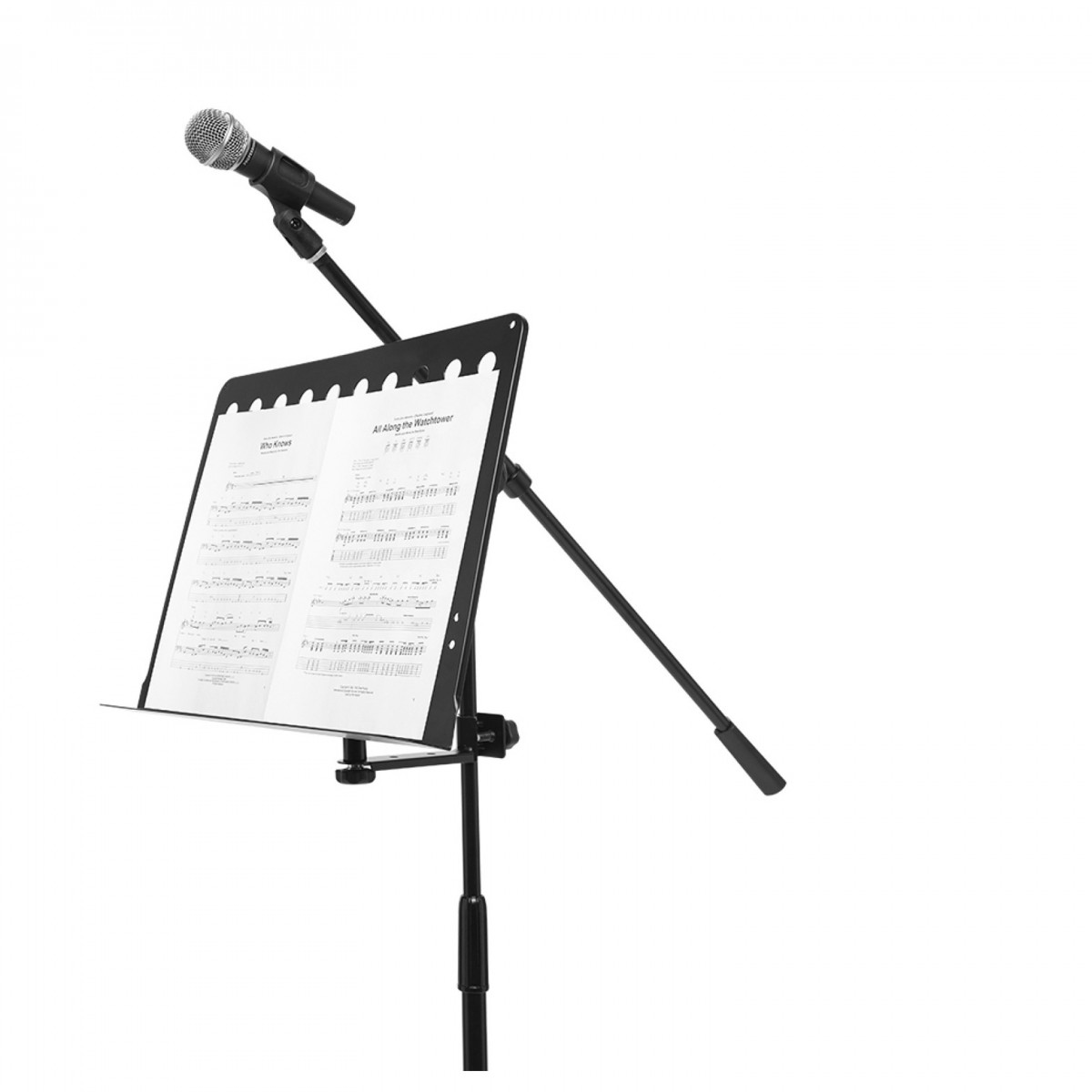 Stagg Music Stand Plate With Attachable Holder Arm Large Gear4music Stagg Music Stand Plate With Attachable Holder Arm Large Gear4music