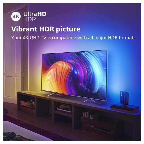 Philips Ambilight 43in Android 4K UHD Smart TV 43PUS8507 at AV.com