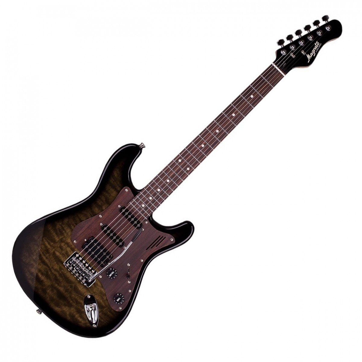 Magneto Sonnet Modern US2300, See Thru Black Quilt at Gear4music