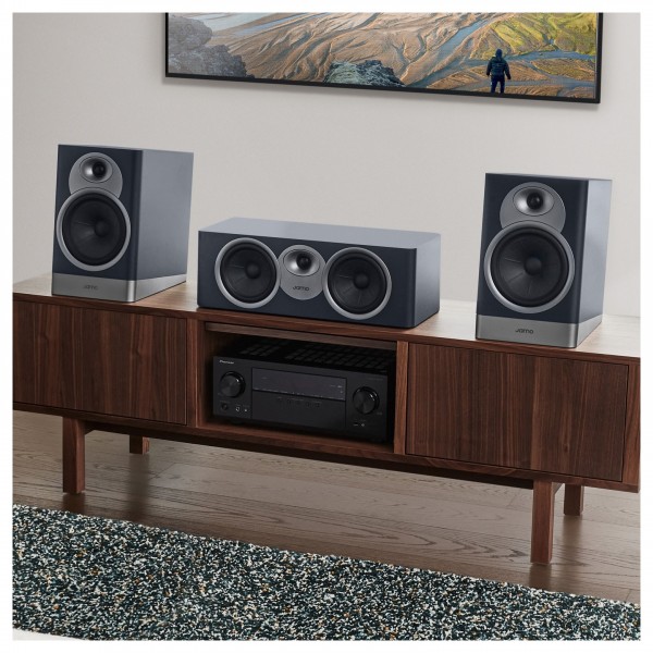DISC Jamo S7-17B Studio 7 Bookshelf Speakers, Blue Fjord at AV.com