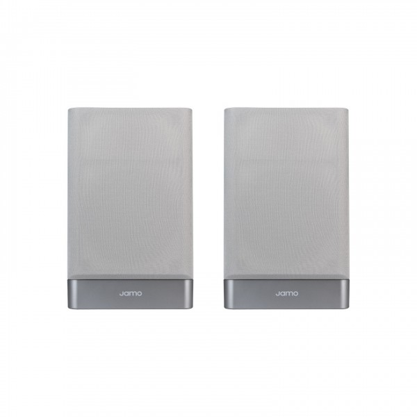 DISC Jamo S7-17B Studio 7 Bookshelf Speakers, Grey Cloud at AV.com