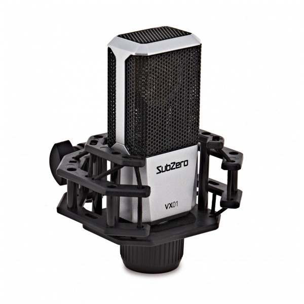 SubZero VX01 Vocal Microphone with Accessory Pack, with Stand at Gear4music