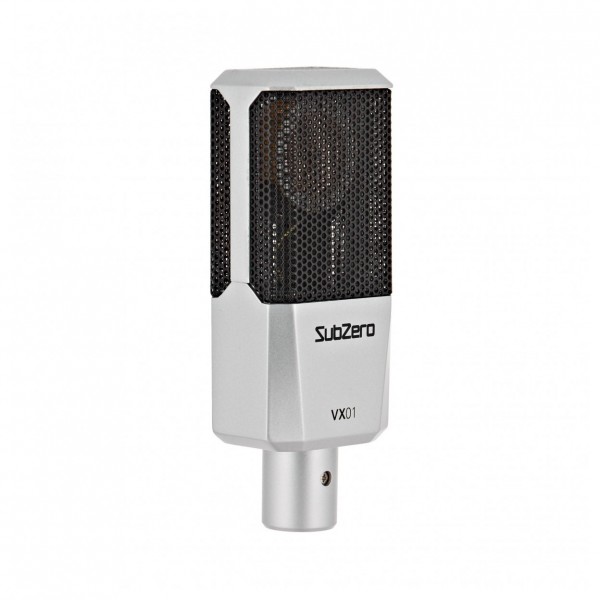 SubZero VX01 Vocal Microphone with Accessory Pack, with Stand at Gear4music