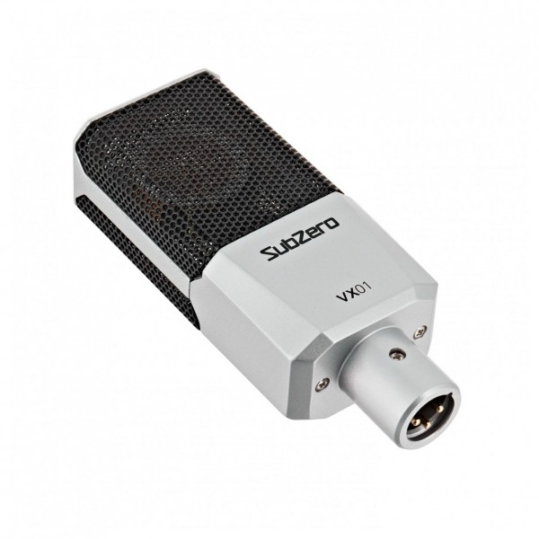 SubZero VX01 Vocal Microphone with Accessory Pack, with Stand at Gear4music