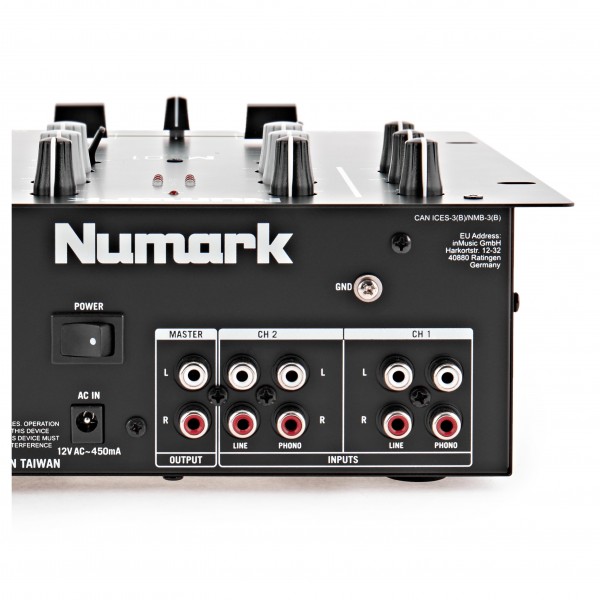 Numark M101USB 2 Channel DJ Mixer With USB Connectivity at Gear4music