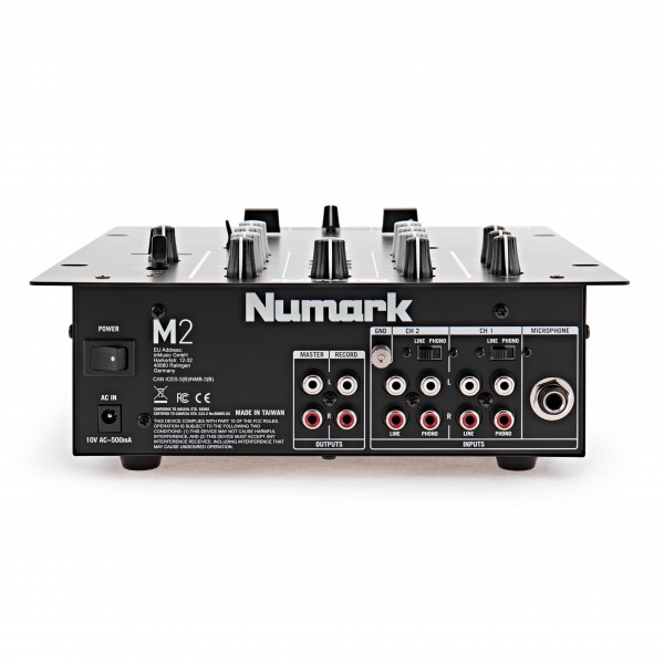 Numark M2 Professional 2 Channel Scratch Mixer at Gear4music