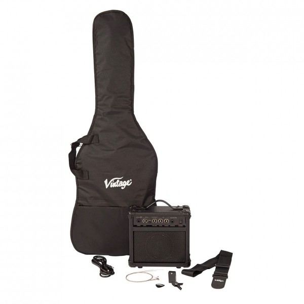 Vintage V69 Coaster Series Pack, Gloss Black at Gear4music