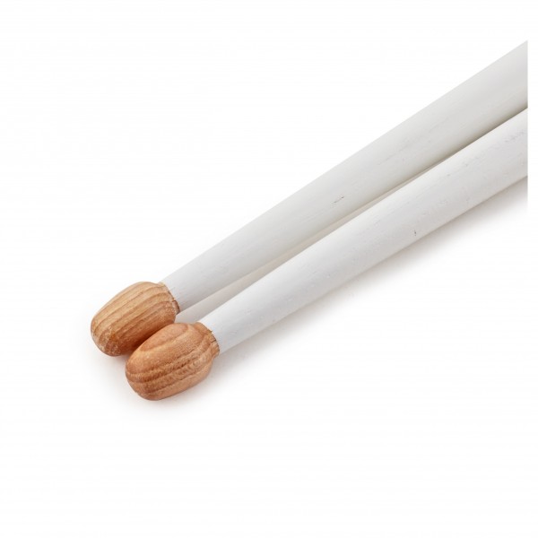 Premier Marching Maple Drumsticks, White at Gear4music