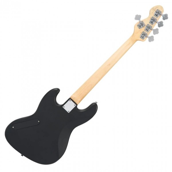 Vintage VJ75 5 String Bass, Gloss Black at Gear4music