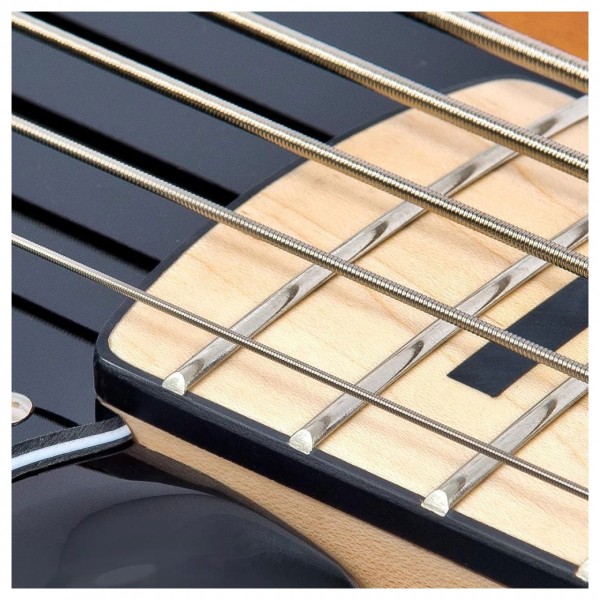 Vintage VJ75 Reissued 5 String Bass, Sunset Sunburst at Gear4music