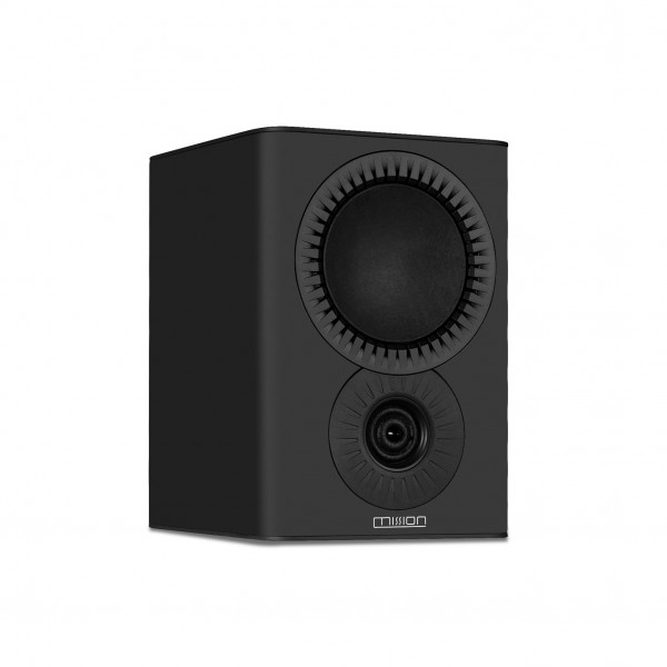 Mission QX-1 MkII Bookshelf Speakers (Pair), Black at AV.com