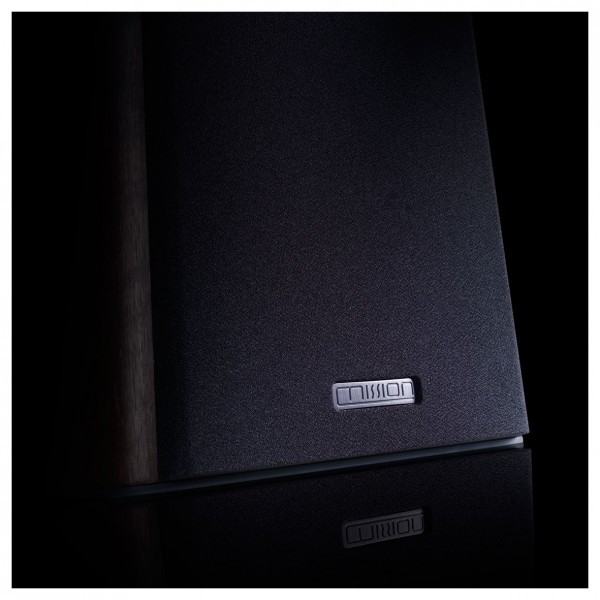 Mission QX-1 MkII Bookshelf Speakers (Pair), Black at AV.com