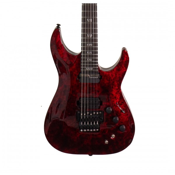 Schecter C-1 FR-S Apocalypse, Red Reign - Ex Demo at Gear4music
