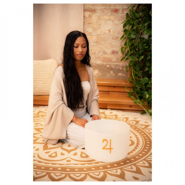 Meinl Planetary Tuned Crystal Singing Bowl 12", Jupiter at Gear4music