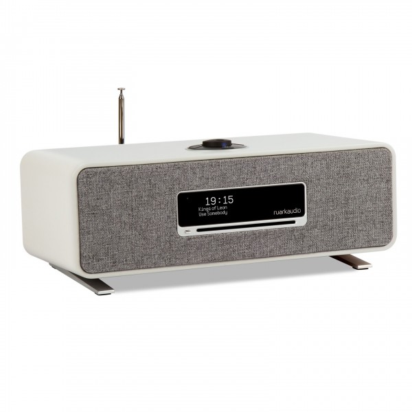 Ruark Audio R3S Wireless Compact Music System, Soft Grey at AV.com
