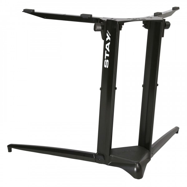 Stay Stands Piano Keyboard Stand, Single Tier, Black at Gear4music