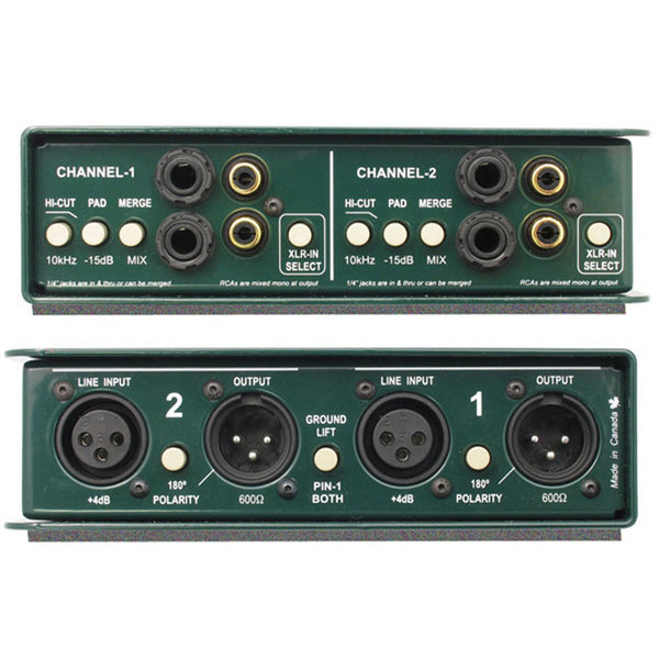 Radial JDI Duplex Stereo Direct Box at Gear4music
