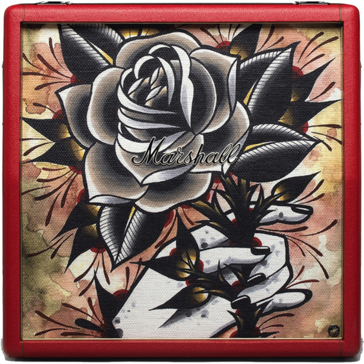 Marshall Custom Shop Tattoo 1960 a 4 X 12 Baffle- Vicky Morgan | Gear4music