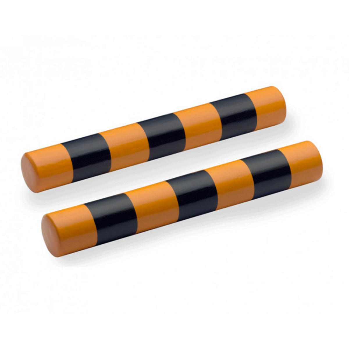 DISC Stagg Yellow/Black Shaker Claves (Pair) at Gear4music
