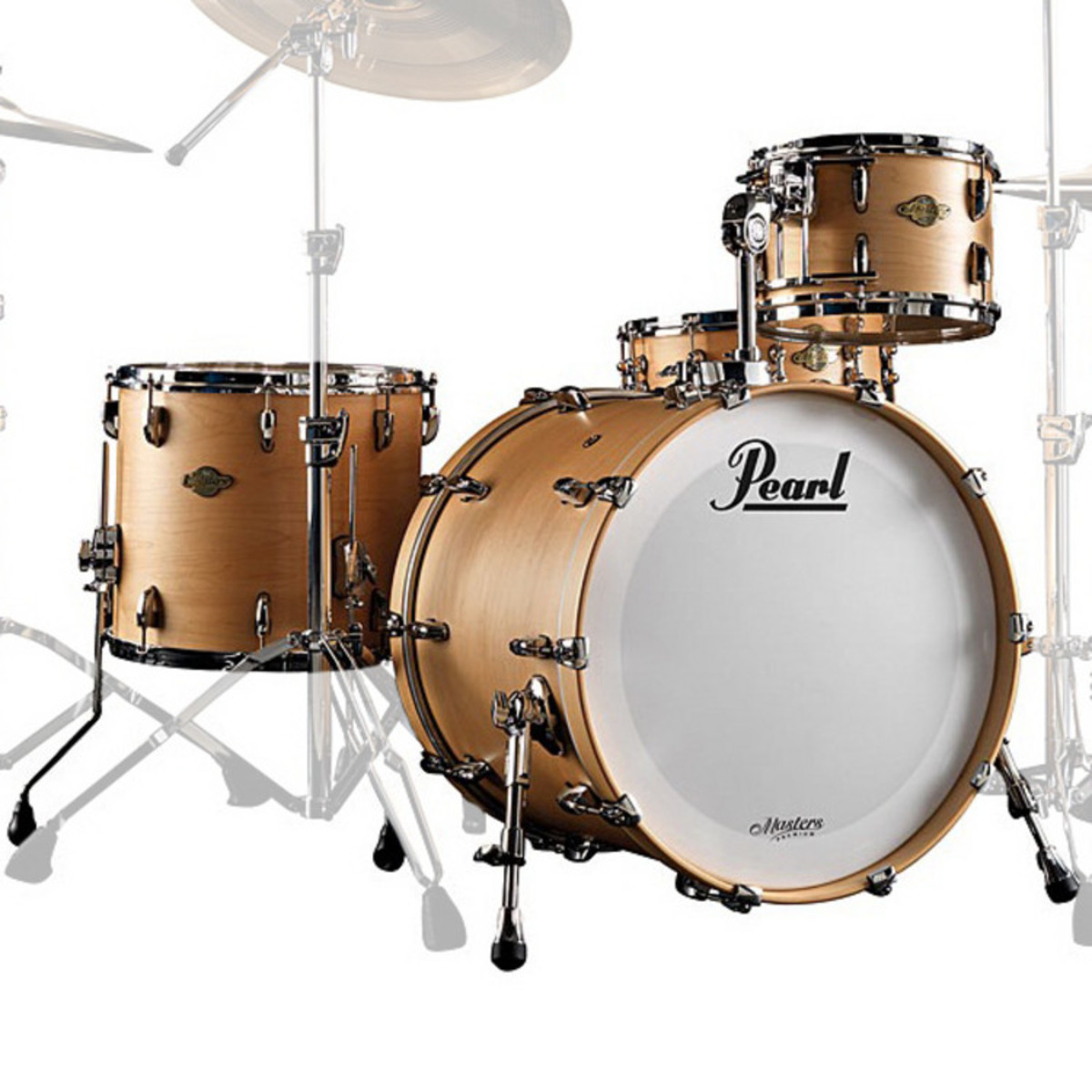 DISC Pearl Masters Premium Maple 22'' Fusion Shell Pack, Maple at ...