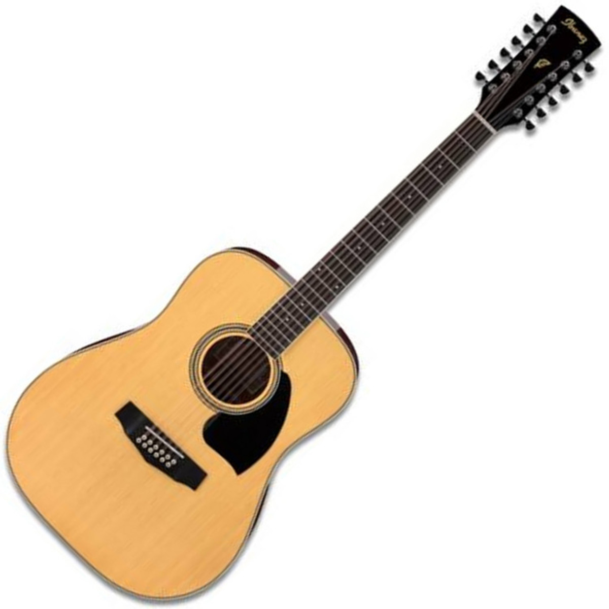 Ibanez PF1512 12 String Acoustic Guitar, Natural - Ex Demo at Gear4music