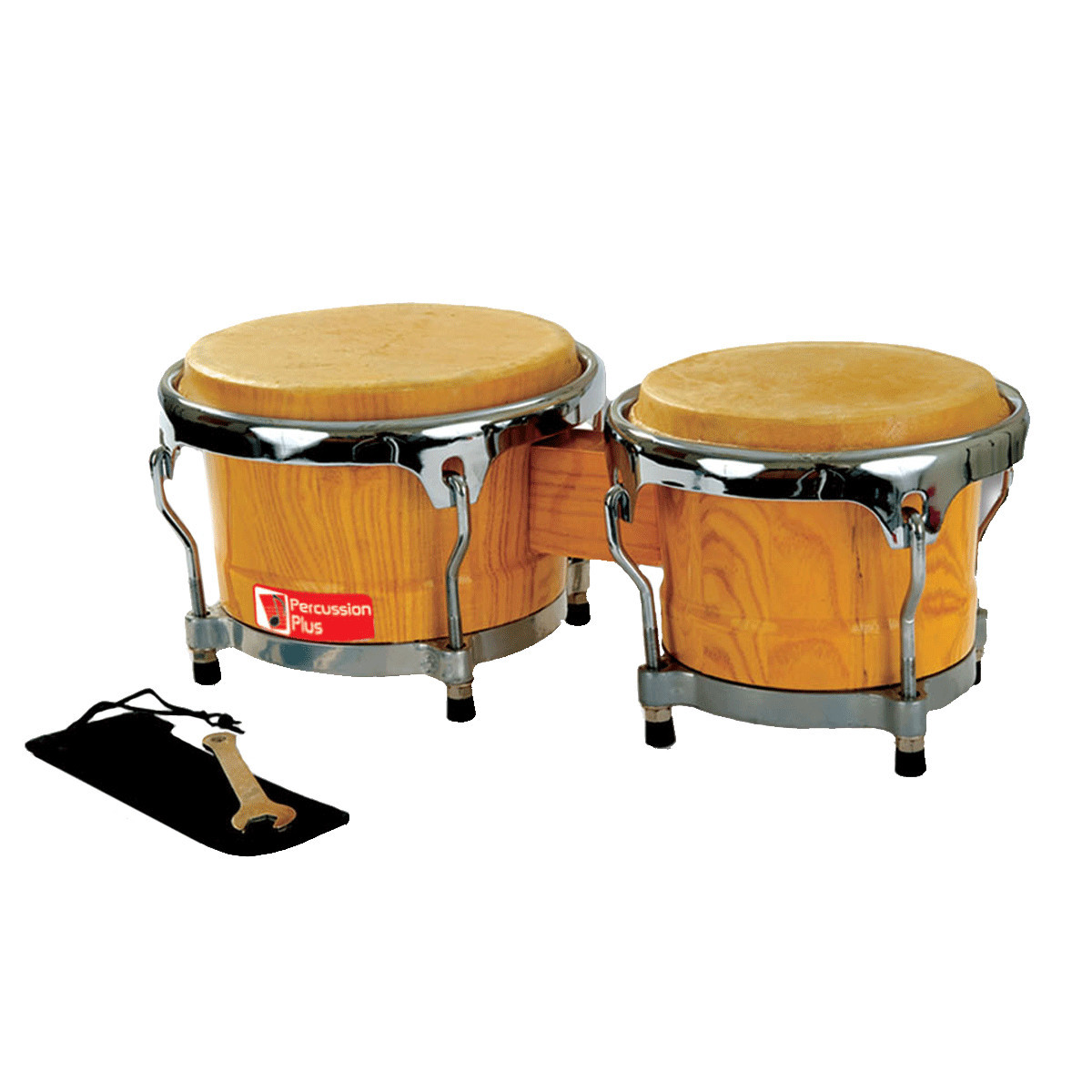 DISC Percussion Plus Bongós profesionales, 18 cm + 20 cm | Gear4music