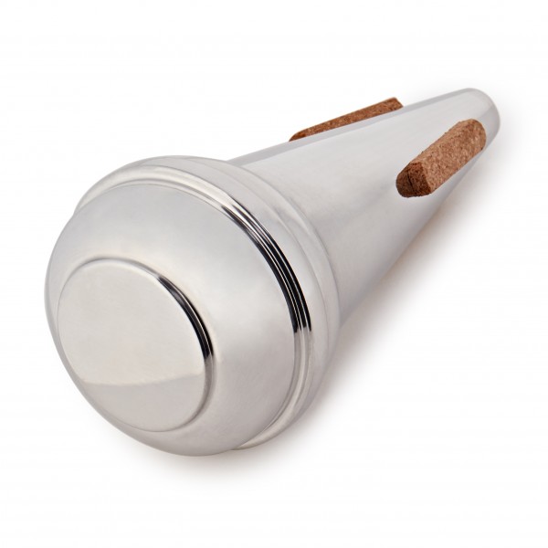 Harmon Trumpet Straight Barrel Shape Mute, Aluminum at Gear4music