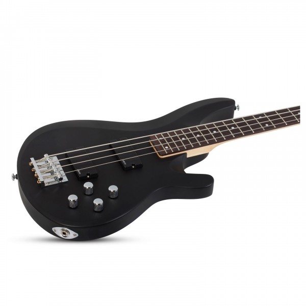 Schecter C-4 Deluxe, Satin Black at Gear4music
