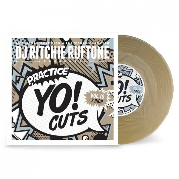 TTW Records Practice Yo! Cuts Vol. 10, 7", Gold at Gear4music