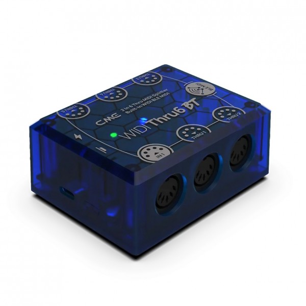 CME WIDI Thru6 BT, MIDI Thru Split Box with Bluetooth at Gear4music