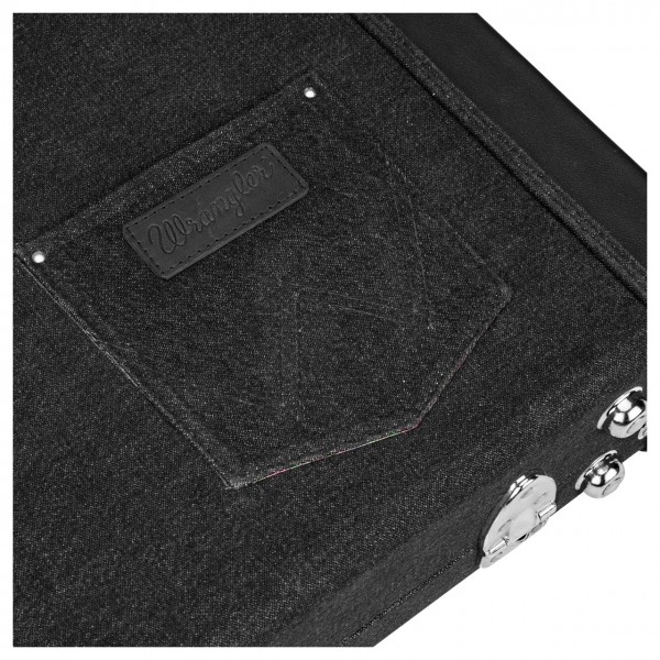 Fender x Wrangler Denim Case, Black at Gear4music