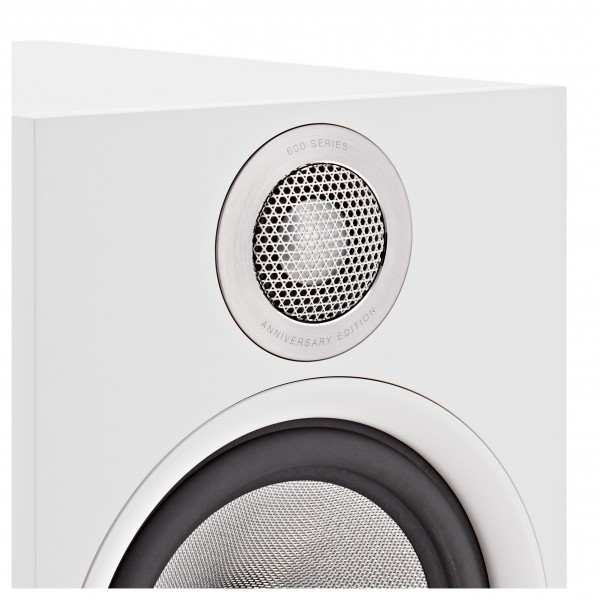 DISC Bowers & Wilkins 606 S2 Anniversary Edition Speaker (Pair), Whit ...