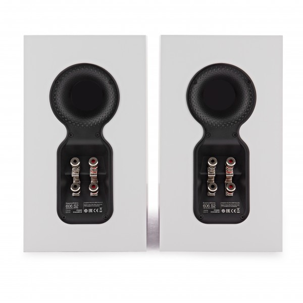 DISC Bowers & Wilkins 606 S2 Anniversary Edition Speaker (Pair), Whit ...