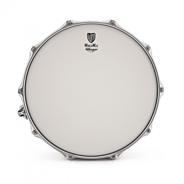 DISC WorldMax 14'' x 6.5'' Tambor de aluminio sin costuras Snare Tambor ...