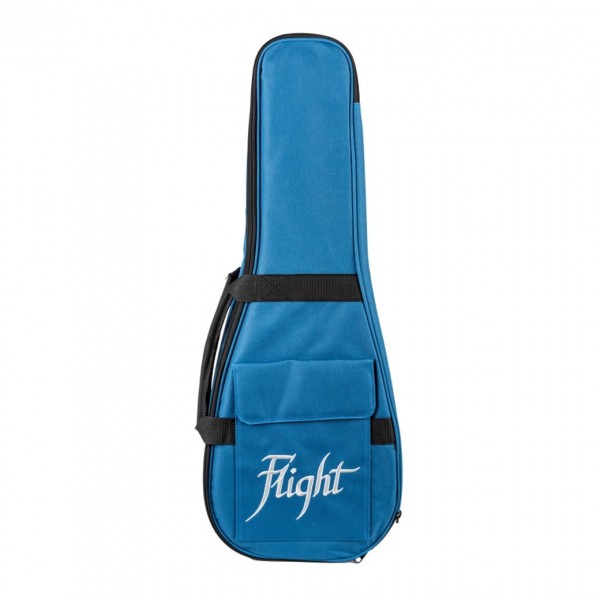 Flight Mini Bass Electric Bass, Transparent Blue at Gear4music