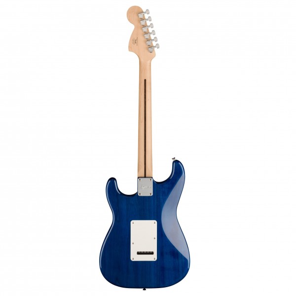 Squier FSR Affinity Stratocaster LRL QMT, Sapphire Blue Transparent at ...