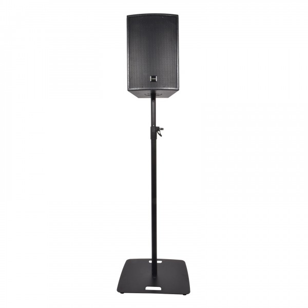 QTX Speaker Stand with Square Base at Gear4music