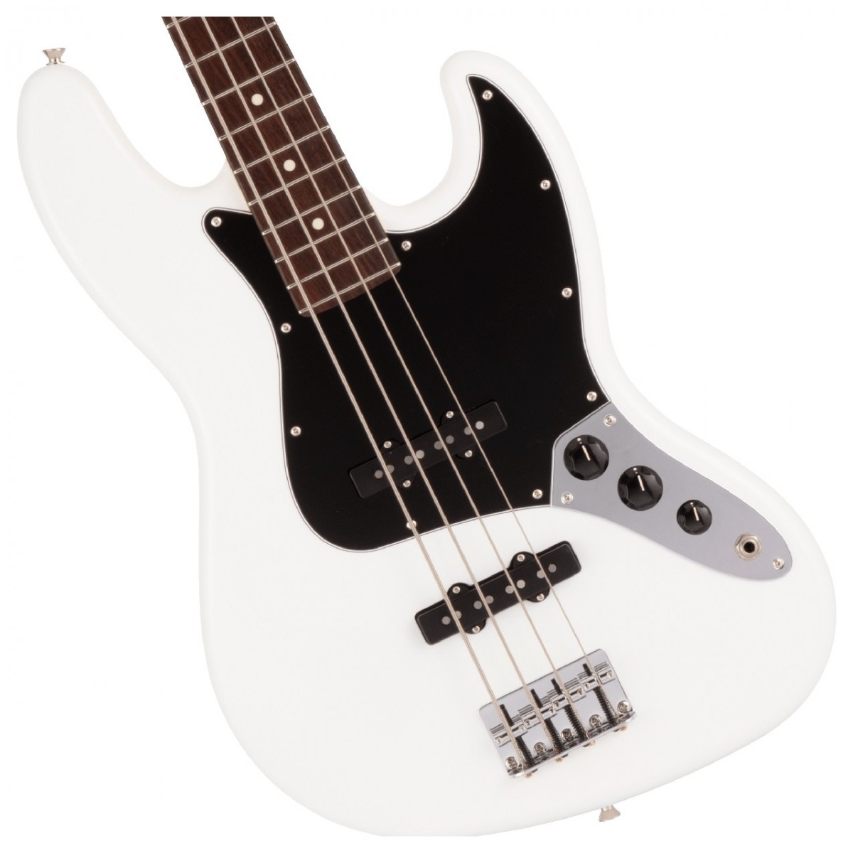 Fender Made in Japan Hybrid II Jazz Bass, RW, Arctic White - Ex Demo at ...