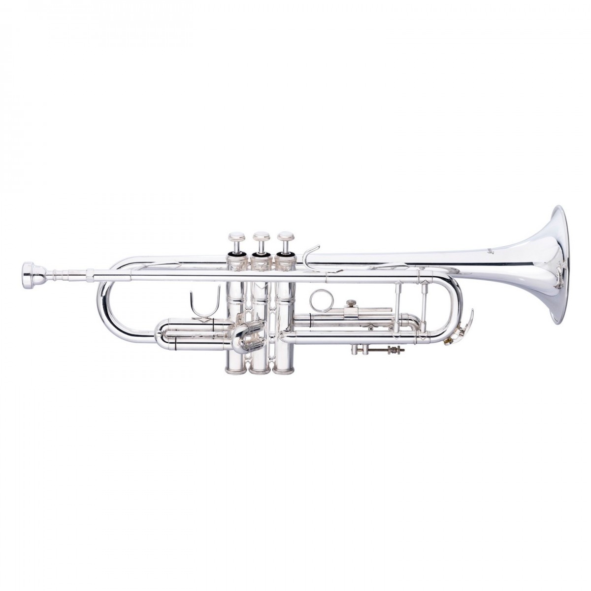 Levante by Stagg TR6301 Bb Trumpet, Silver Plate - Ex Demo at Gear4music