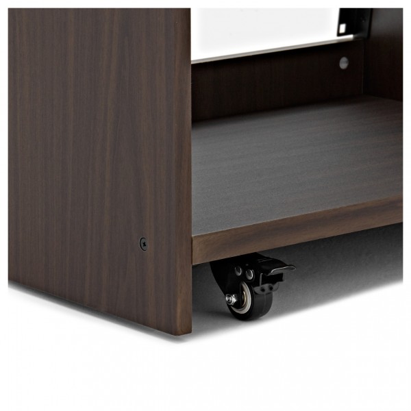 modul Studio Rack Cabinet, Walnut at Gear4music