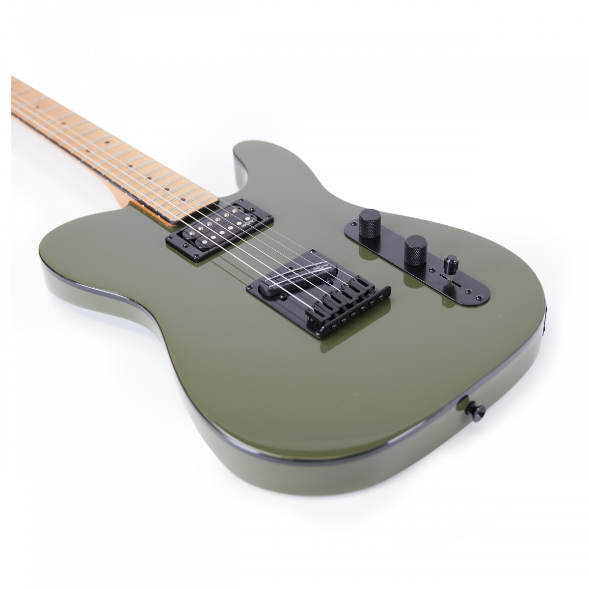 Squier FSR Contemporary Telecaster RM, Olive - Secondhand at Gear4music