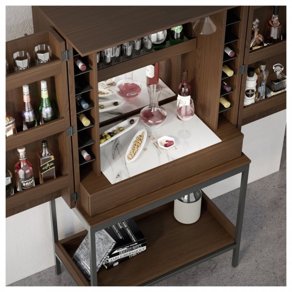 BDI Cosmo 5720 Bar Toasted Walnut at AV.com