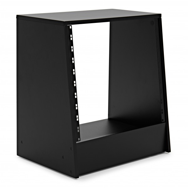 modul Studio Rack Cabinet, Black at Gear4music