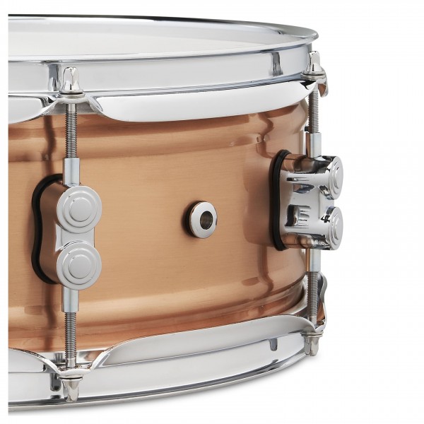 PDP by DW Concept 14 x 5'' Copper Snare, Natural Satin Brushed at ...