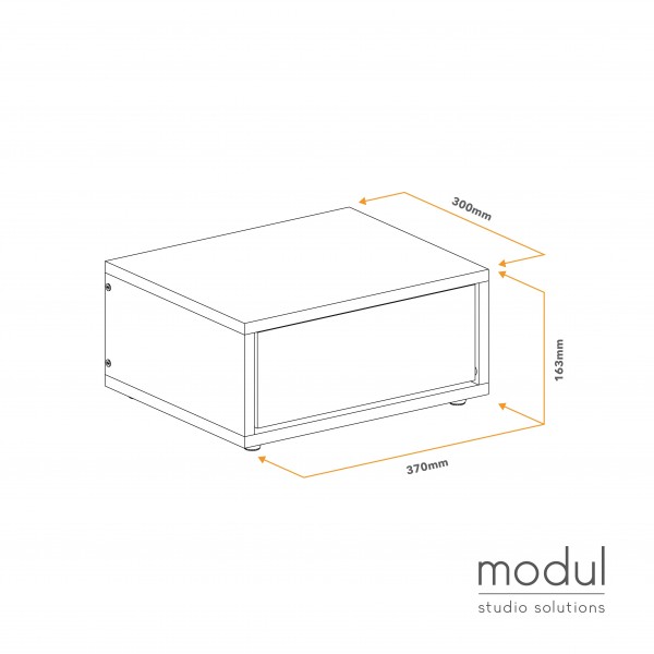 modul Modular Home Studio System, Black at Gear4music