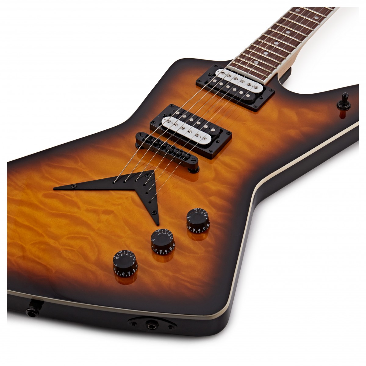 Dean Z X Quilted Maple, Trans Brazilia - Nearly New at Gear4music