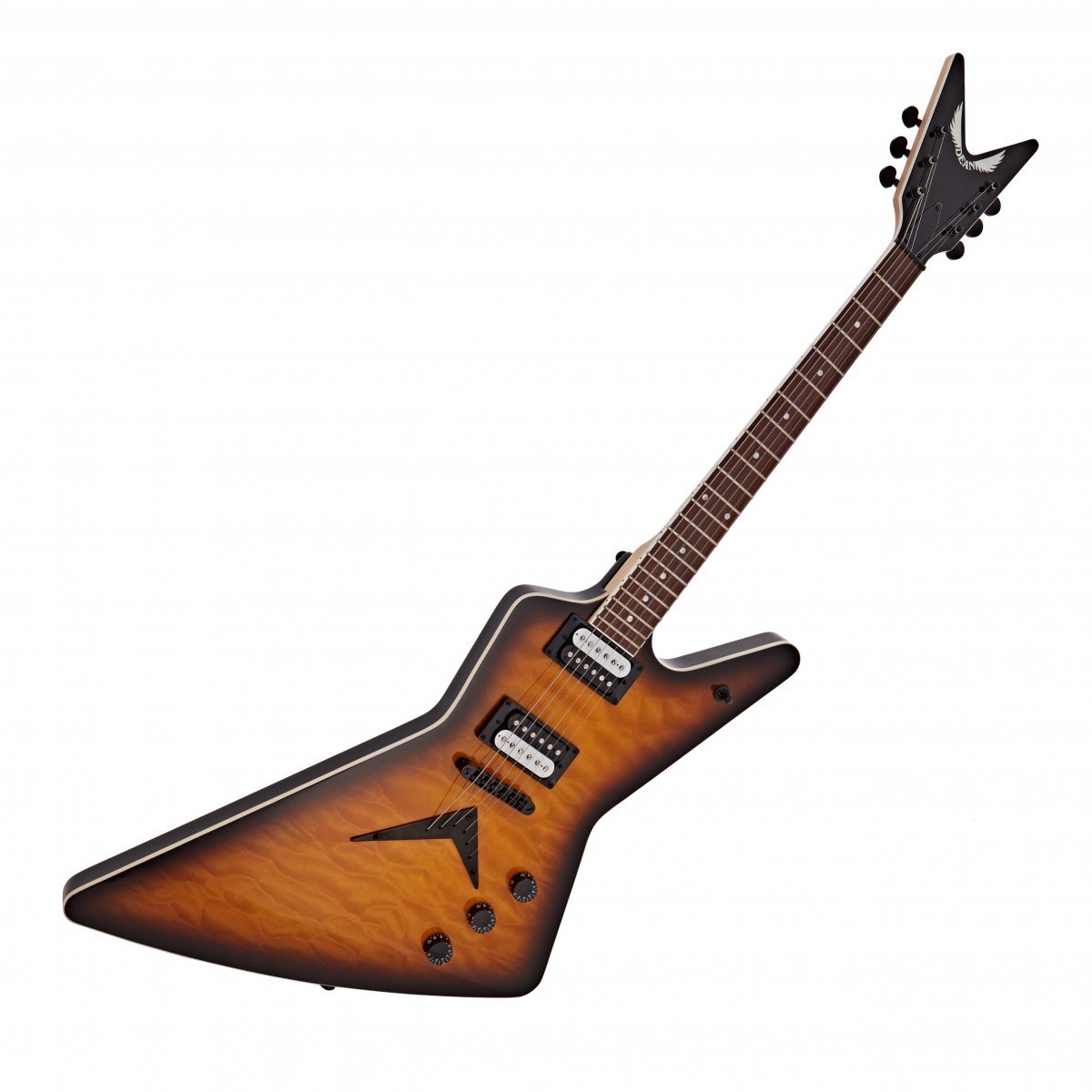 Dean Z X Quilt Maple, Trans Brazilia | Gear4music