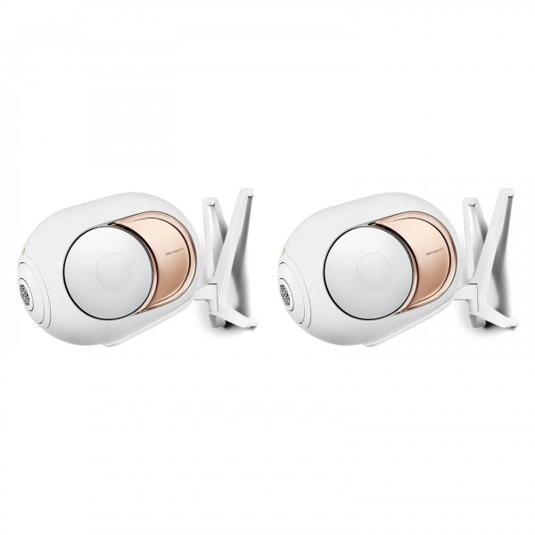 Devialet Gecko Phantom I Wall Mount (Pair), Iconic White at AV.com