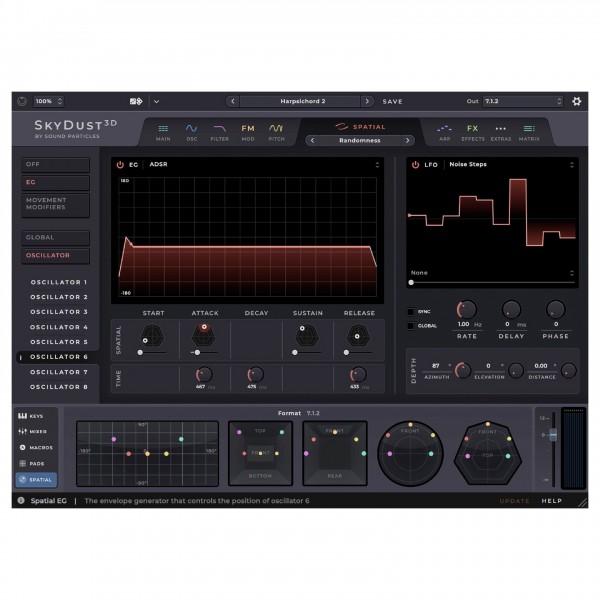 Sound Particles SkyDust 3D at Gear4music